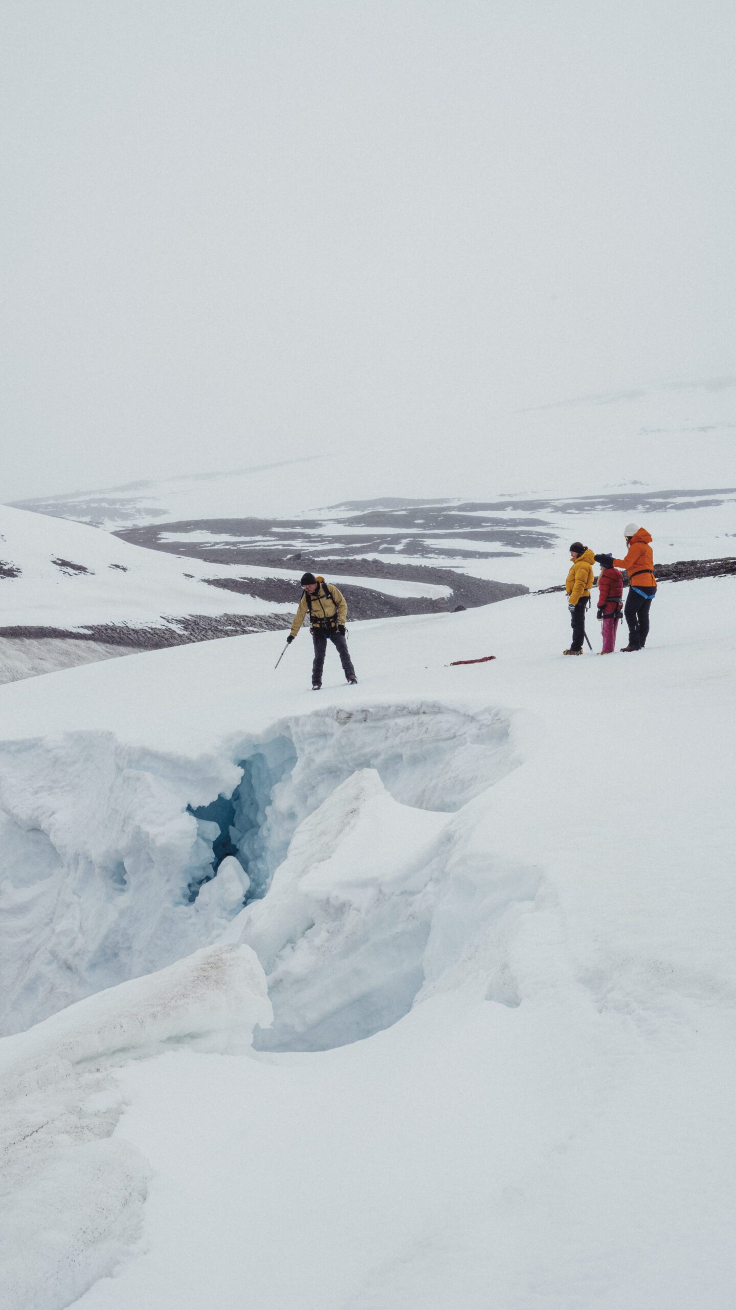 Crevasse field trip - Outsiders Iceland